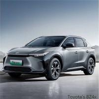 China Toyota Bz4X 2023 Pure Electric SUV 5 Seats 400-615km Range Front Drive Used Car for sale