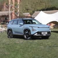 China KIA EV5 2023 Electric SUV 5 Seats 530km Range 231HP Permanent Magnet Motor Grey for sale