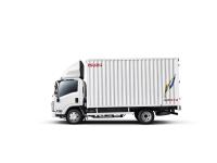 China Isuzu Wing EV Deluxe Van 120kW Electric Truck 3360mm Wheelbase Pure Electric Commercial Vehicle for sale