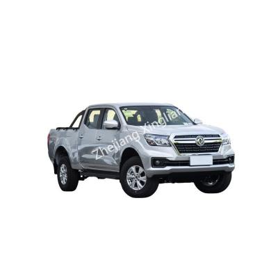 China Dongfeng Rich 6 Navarra 4x4 Diesel Pickup Truck 2.5L 103kW Right Hand Drive Cargo Truck for sale