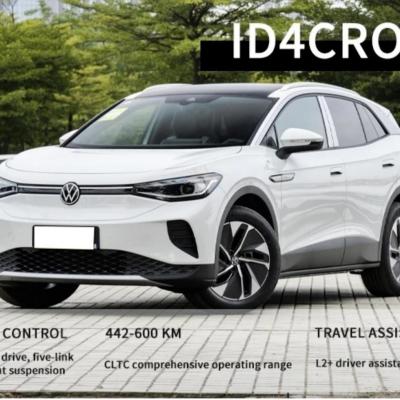 China 2024 Secondhand Volkswagen VW ID.4 Crozz Pure Electric SUV 600km Range 84.8kWh Battery for sale