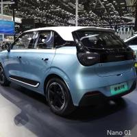 China 2024 Dongfeng Nano 01 Electric Mini Car 330km Range 5 Door Left Hand Drive for sale