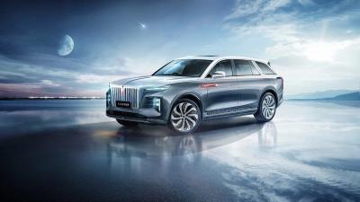 China Hongqi E-HS9 2022 Electric SUV 690km Range 7-Seat Luxury New Energy Vehicle for sale
