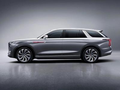 China Hongqi E-HS9 2022 Large Electric SUV 690km Range Dual Motor 4WD Left Hand Drive for sale