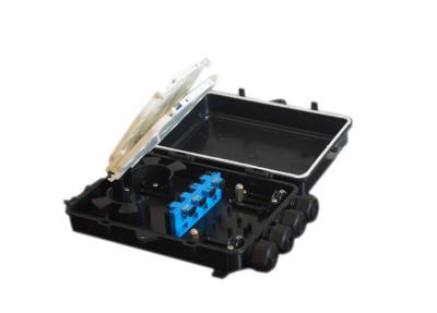 China IP68 Pipeline Wall Mount Fiber Splice Enclosure 2-in 2-out with 144 Core Capacity and 390×198×96mm Dimensions for sale