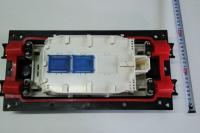 China Horizontal Inline Splice Enclosure 4 Cable Ports 144 Core Capacity IP68 Rated for FTTH Networks for sale