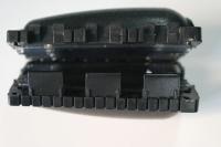 China Black IP67 TPR Gel Seal Fiber Optic Closure for 1/2