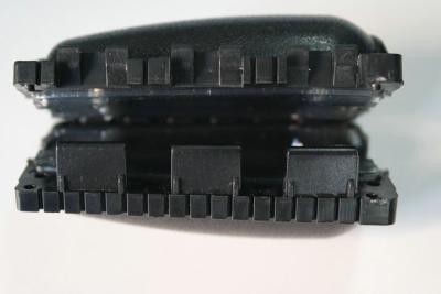 China Black IP67 TPR Gel Seal Fiber Optic Closure for 1/2
