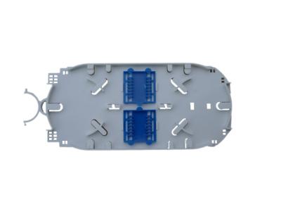 China ABS PP Fiber Splice Tray with 0.01dB Loss and 60mm Diameter for 12-216 Fiber Capacity for sale