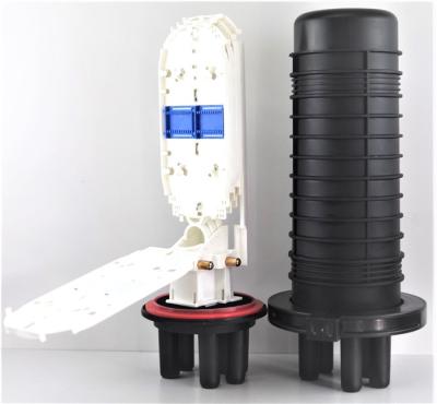 China IP68 Fiber Optic Splice Closure 120 Core Capacity 430x130mm for Manhole Installation for sale