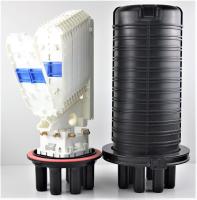 China Dome Mechanical Seal Fiber Optic Splice Closure 505mm x 200mm IP68 Rated for 288 Core Capacity for sale