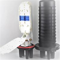 China IP68 Fiber Optic Splice Closure with 96-Core Capacity and 430×130mm Dimensions for Outdoor Cable Protection for sale