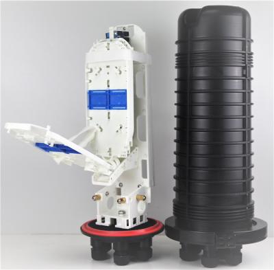 China PP ABS Dome Fiber Optic Splice Closure IP68 Rated for Direct Buried Applications - 505mm × 180mm, 288 Core Capacity for sale