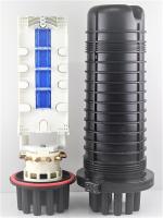 China 9 Entry Port Fiber Splice Closure IP68 Rated 540x150mm for 144 Fiber Cores FTTH Applications for sale