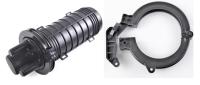 China Dome Fiber Optic Splice Closure IP68 ABS for FTTH Duct Buried Overhead -30C to 60C for sale