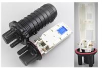 China Internal ABS Dome Fiber Optic Splice Closure IP68 70-106Kpa 9-18mm Cable Diameter for sale