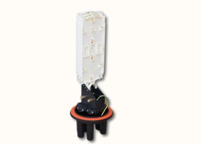 China 48-Core 5-Port IP68 Fiber Optic Splice Closure with 4 Trays and 96-Core Capacity for sale
