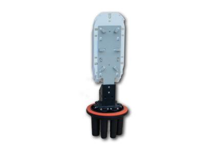 China 5 Tray IP68 Waterproof Fiber Optic Splice Closure with 4 Round Ports for 8-25mm Cables, 120 Core Capacity for sale