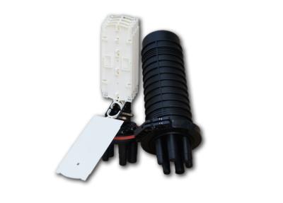 China Pole Mounted Dome Fiber Optic Splice Closure 5 Ports IP68 Waterproof for FTTH Networks 120 Cores for sale