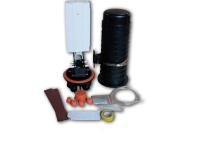 China 120 Core Rubber Fiber Optic Splice Box with Mechanical Sealing for Manhole Installation - 430mm x 130mm, IP68 Rated for sale