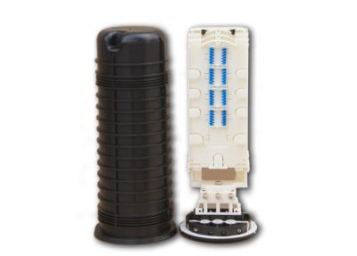 China 432 Core IP68 Fiber Optic Splice Enclosure Vertical Type with 540×150mm Dimensions and Mechanical Sealing for sale
