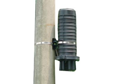 China PP Dome Pole Mount Bracket 130-150mm Black Plastic with Metal Fasteners for Infrastructure Installation for sale