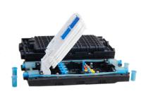 China Inline Aerial Splice Enclosure for Fiber Optic Networks - 144 Core Capacity, 4 Trays, IP68 Rated for sale