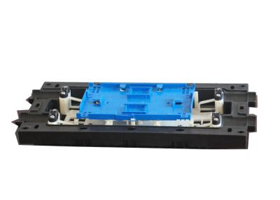China ABS PP Optical Fiber Splice Enclosure IP68 3 Trays 72 Core Capacity for FTTH Networks for sale