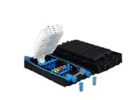 China Outdoor Fiber Optic Enclosure with Mechanical Sealing - 144 Core Capacity, 4 Trays, IP68 Rated for sale