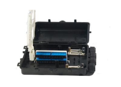 China 144 Core Wall Mount Fiber Enclosure IP68 Rated for Direct Buried Applications with 4 Trays and 390×198×96mm Dimensions for sale