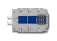 China ABS PP Fiber Optic Splice Tray - 24 Splice Capacity, 60mm Diameter, 0.01dB Loss for FTTH Applications for sale