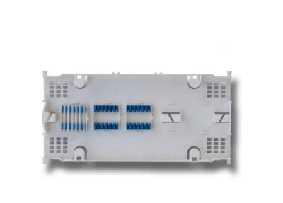 China 0.01dBm 60mm Fiber Optic Patch Panel & FTTH Splice Tray - 12/24/36/48 Port Configurations for sale