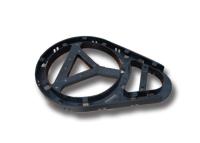China Overhead Fiber Optic Storage Mount - 12-20m Capacity PP Material Cable Organizer for Pole Installation for sale