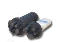 China 48 Cores Fiber Optic Splice Closure PP ABS Material IP68 Waterproof for Direct Buried 430mm for sale