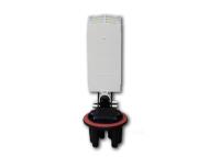 China 120 Cores Pole Mounted Fiber Optic Joint Closure 5 Ports IP68 Heat Shrink for FTTH for sale