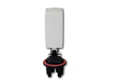 China 120 Cores Pole Mounted Fiber Optic Joint Closure 5 Ports IP68 Heat Shrink for FTTH for sale