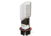 China IP68 Dome Optical Splice Closure 7 Ports 9 Tray 216 Cores for Fiber Optic Cable for sale