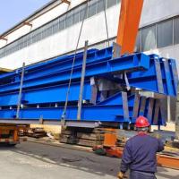 China Steel Structure Warehouse with 50 Years Usage Life Custom Load Capacity and Roll-up Or Sliding Steel Doors for sale
