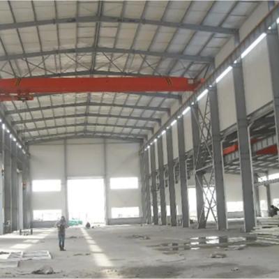 China Custom Q235 Steel Prefab Buildings Metal Frame House Construction GB Standard for sale