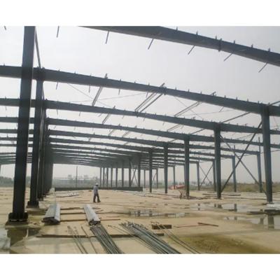 China Customized Size Painting Steel Buildings Hot Galvanized Prefab Steel Warehouse ISO Certification for sale