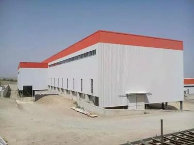 China 100% Recycled Prefabricated Galvanized Steel Building Factory Building Anti Corrosion for sale
