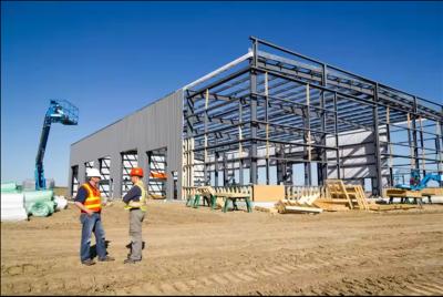 China Multi Span Steel Structure Building Quickly Assembled Prefabricated Construction Z Purlin for sale