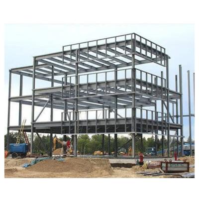 China Flexible Design Prefab Metal Building Curtain Wall Steel Structure Freestanding Customized for sale
