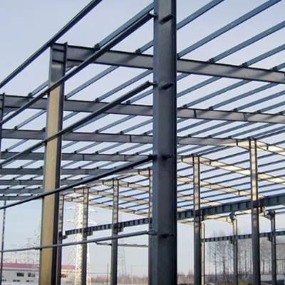 China High Strength Prefab Light Steel Structure Workshop Recyclable Steel Plant Structure for sale