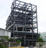 China Anti Corrosion Prefabricated Steel Structure Q355b Welded Modular Steel Structure for sale
