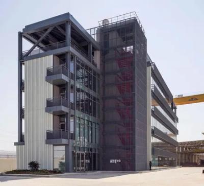 China Fire Resistant Steel Structure Building with High Seismic Resistance and Bolt Connection for Industrial and Commercial Use for sale