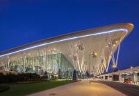 China Prefabricated Heavy Steel Structure Hangar Customized Size Metal Airplane Hangar OEM for sale