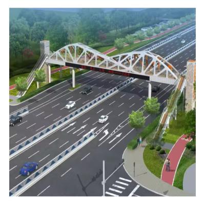 China Custom Color Steel Structure Bridge Heavy Steel Bailey Bridge International Standard for sale