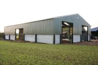 China Corrosion Resistant Prefabricated Steel Structure Warehouse Construction Farm Shed for sale