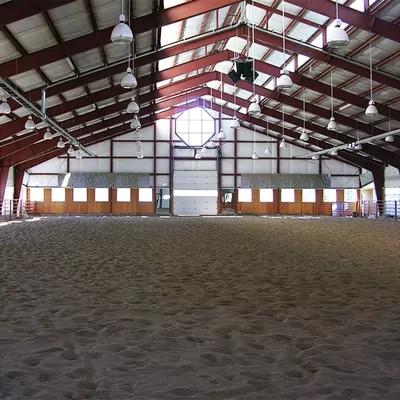 China Pre Engineered Agricultural Steel Frame Shed Metal Storage Building Wind Resistant for sale